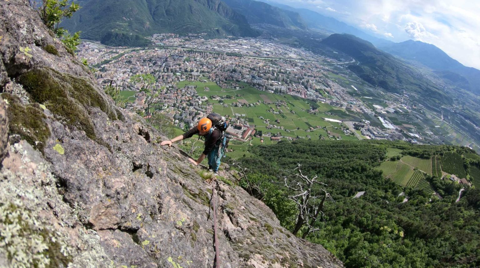 "Hoppetosse (IV)", Schwarzwand, Glaning, Bozen - Alpenverein Südtirol