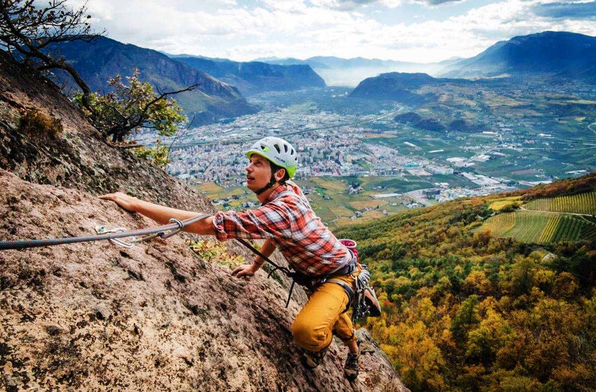 Klettern über Bozen: Villa Kunterbunt bei Glaning - Schwarzwand ...