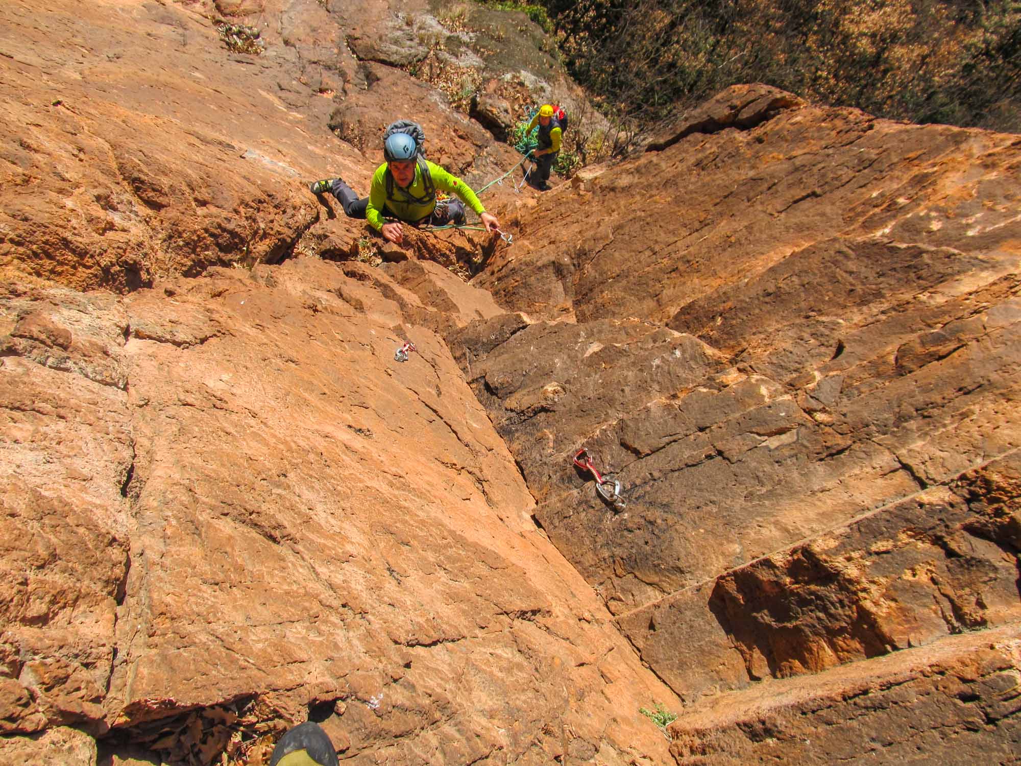 "Vaterfreuden(6b+)", Glaning, Bozen - Alpenverein Südtirol